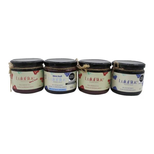 Mermelada de Blueberry LuluBlue Monk Fruit 320 g. – Michoacán de Origen